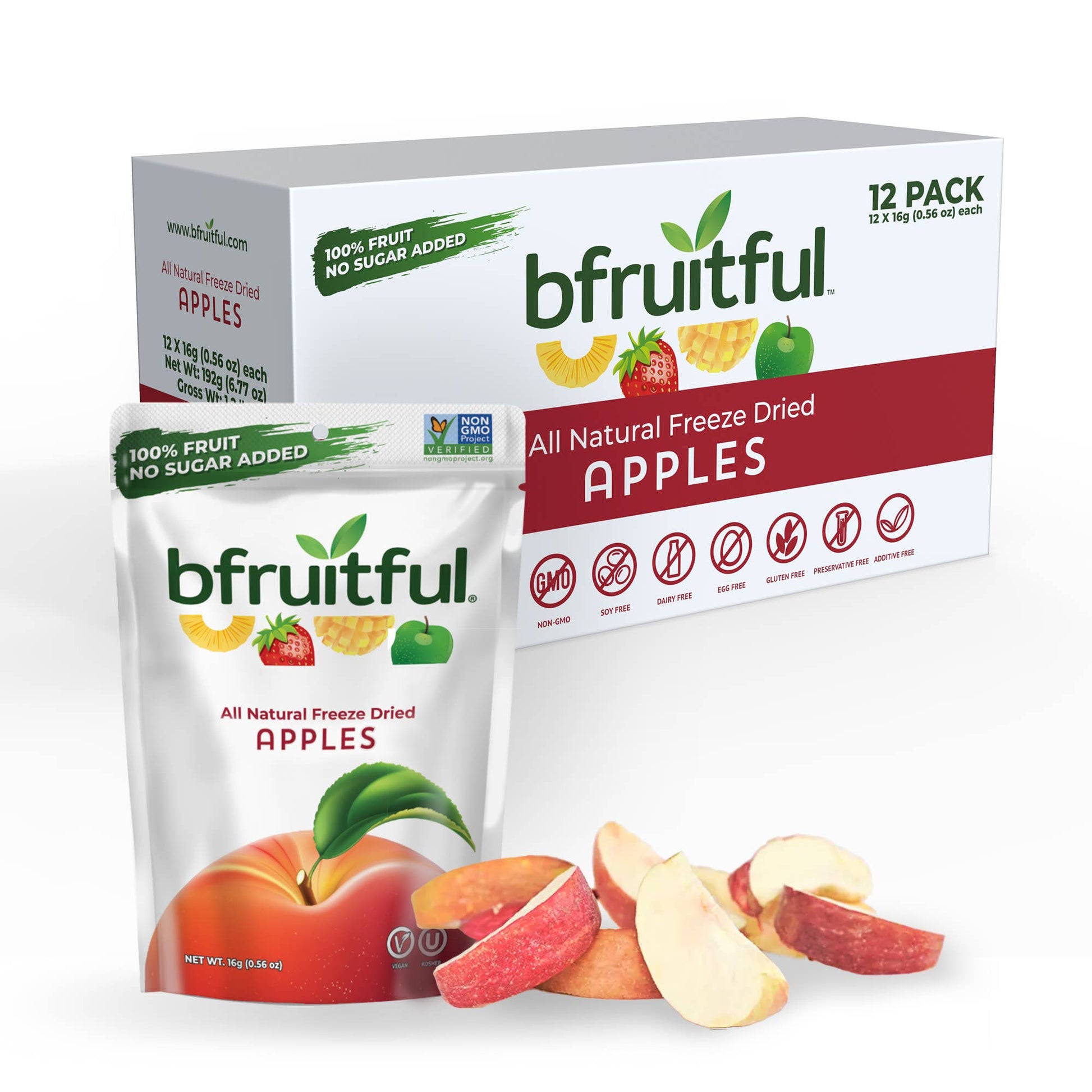 Freeze Dried Red Apples – Finke Farms Beef