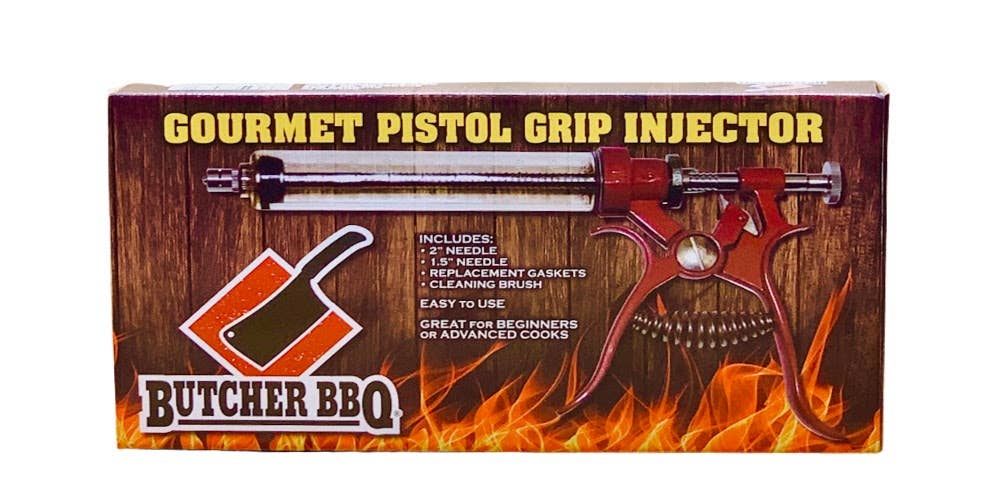 Gourmet Pistol Grip Meat Injector-Ergo Handle-High Quality – Finke ...